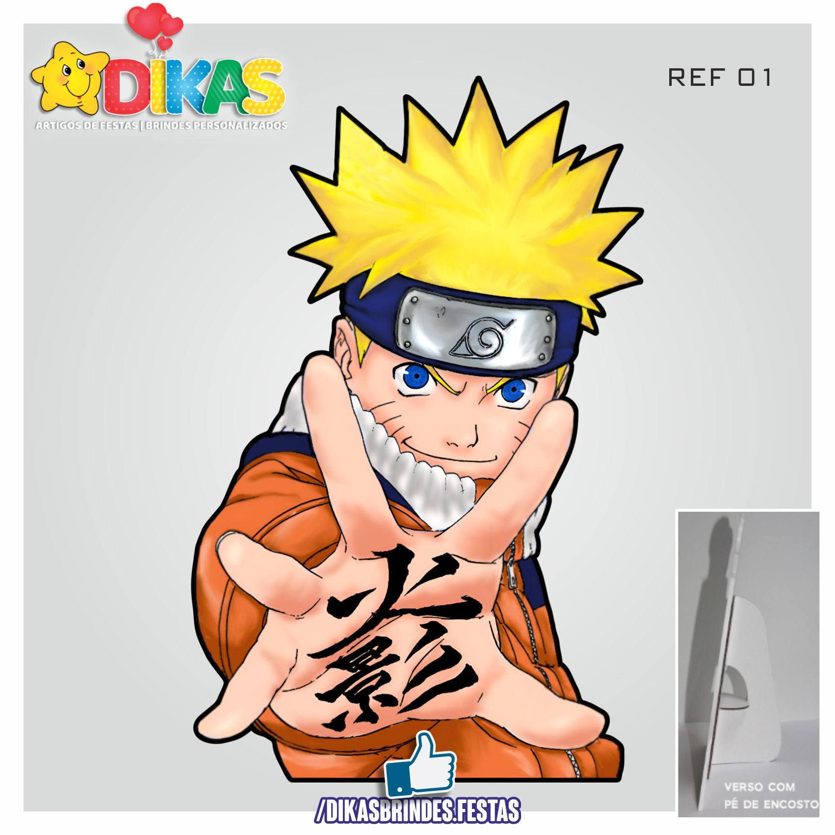 CenÁrio Para Mesa Naruto Dikasbrindes