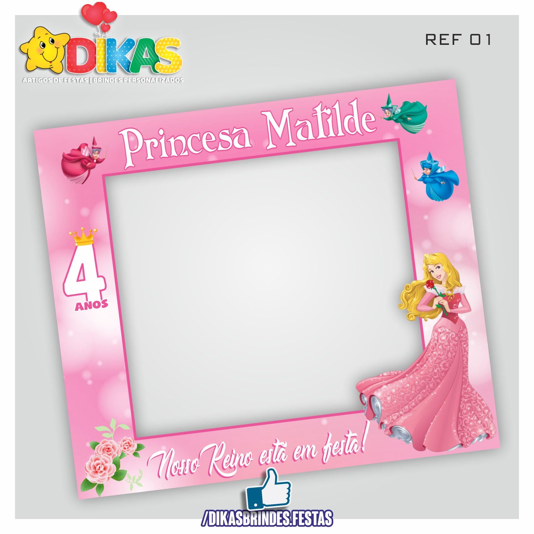 Moldura Princesa Rosa Moldura Princesas Imagens – Download Grátis