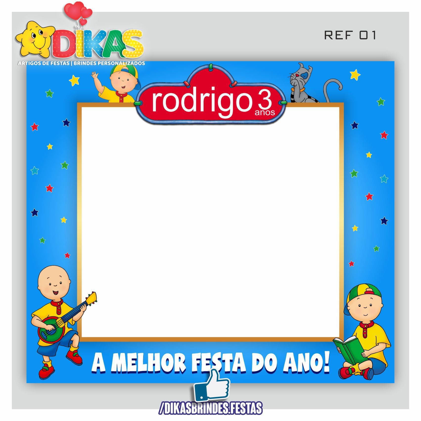 MOLDURA PARA FOTOS - RUCA – dikasbrindes