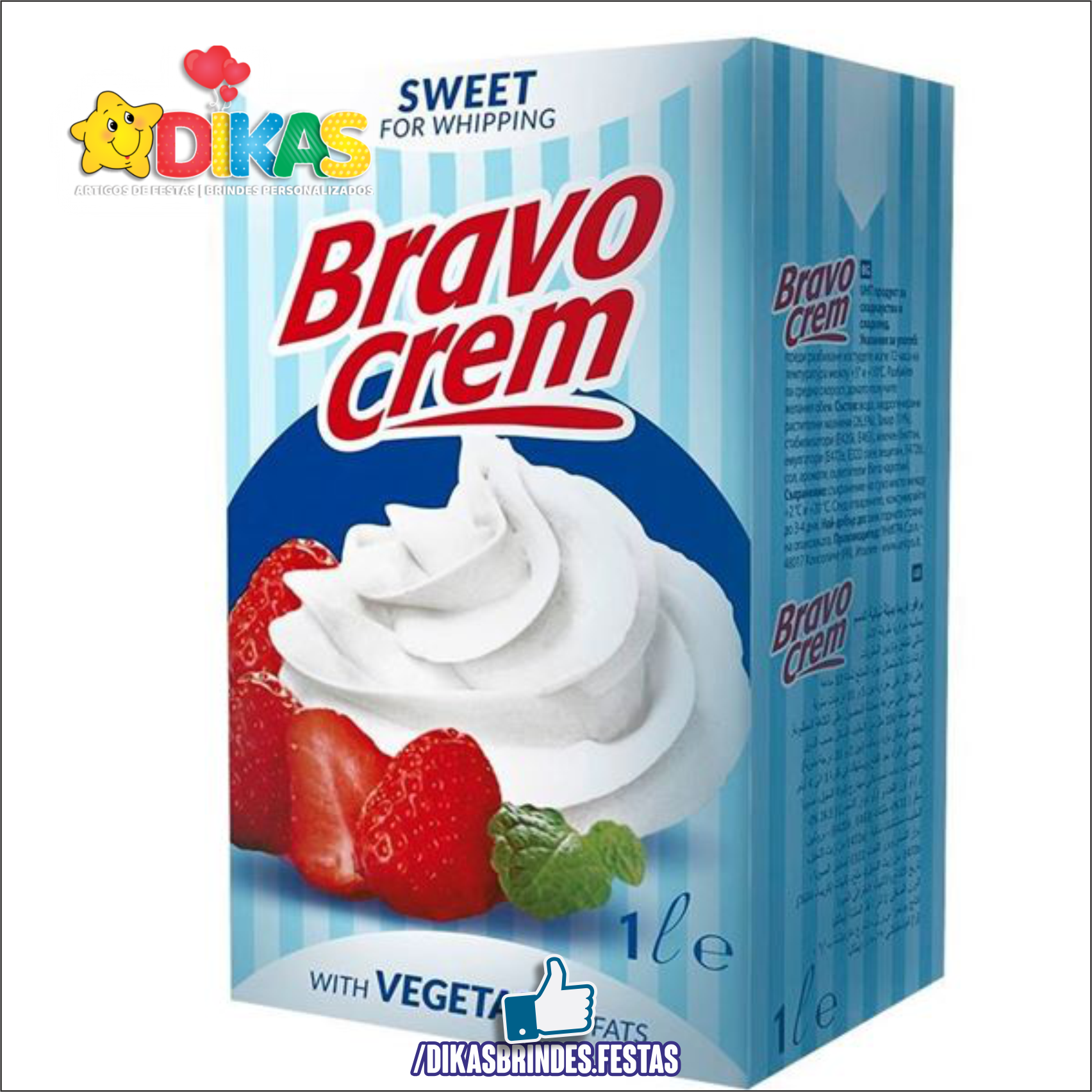 NATA VEGETAL - CHANTILLY – dikasbrindes