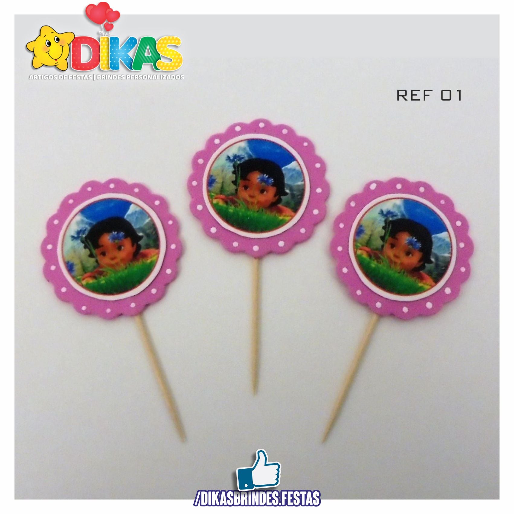 TOPPERS ARTESANAL - HEIDI – dikasbrindes